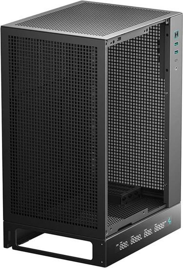 Deepcool CH170 Digital Black Mini Tower Κουτί Υπολογιστή με Πλαϊνό ...