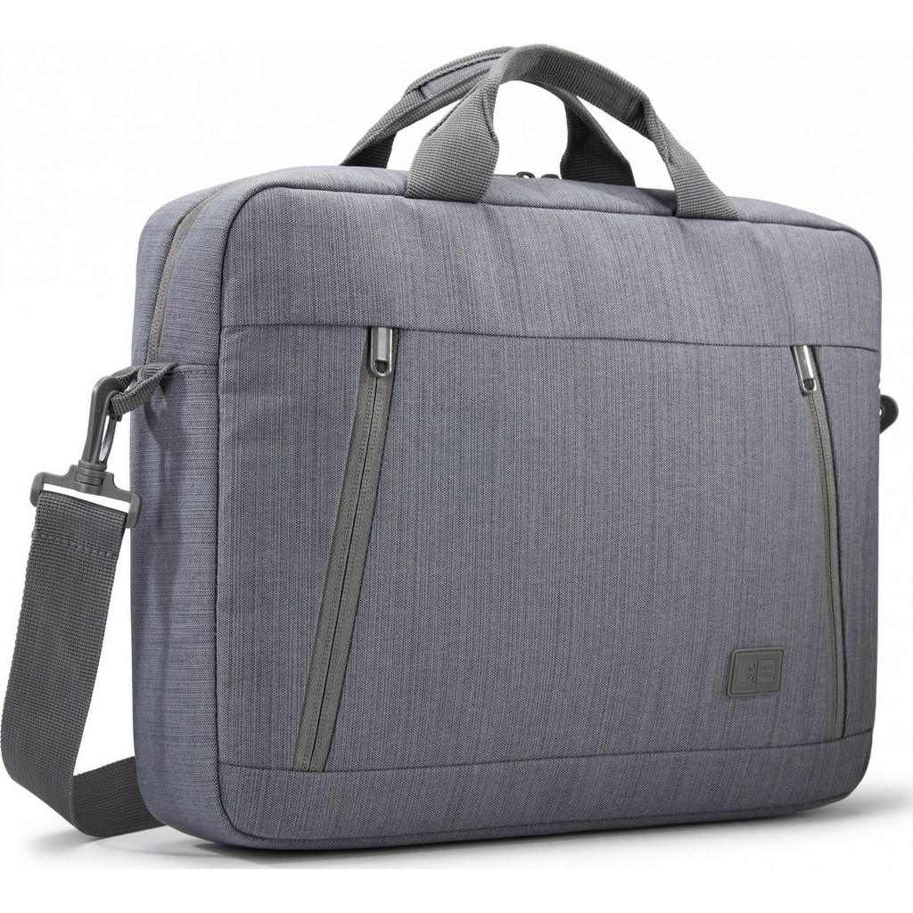 Case Logic Huxton Τσάντα Laptop Ώμου 14" Grey | BestPrice.gr