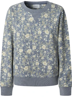 Pepe Jeans Haria Γυναικείο Φούτερ με Κουκούλα Άσπρο PL581399-808 ...