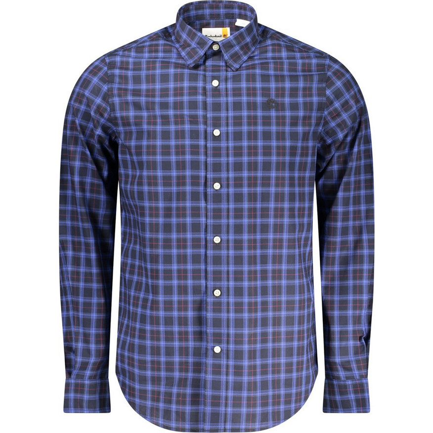 Timberland Ανδρικό Πουκάμισο Βαμβακερό Καρό Μακρυμάνικο Κανονική Γραμμή ...