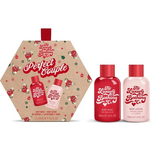 The Luxury Bathing Company Perfect Couple Body Lotion 50ml + Shower Gel ...