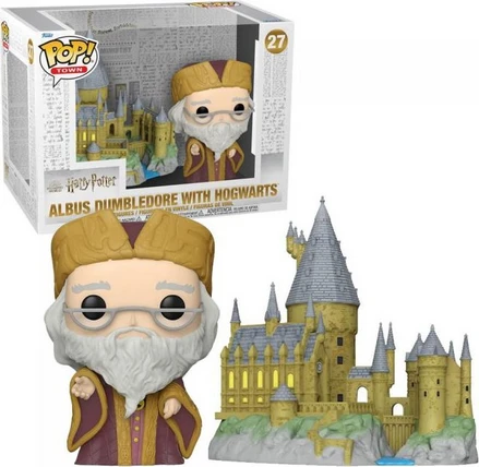 Funko Pop! Town Harry Potter 27 Albus Dumbledore With Hogwarts ...