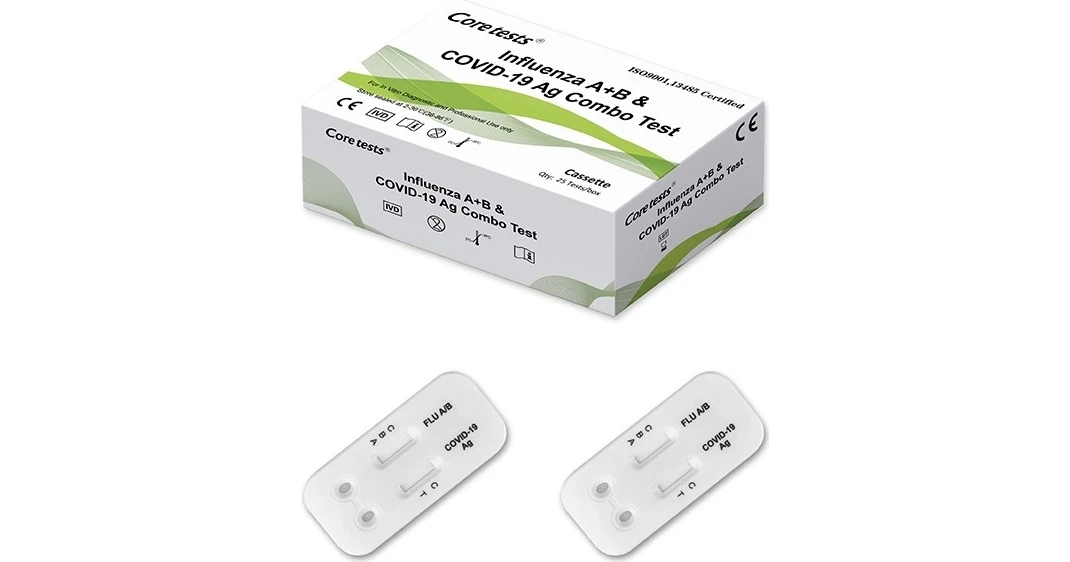 Core Tests Τεστ Ανίχνευσης Covid-19 & Γρίπης A/B 25τμχ | BestPrice.gr