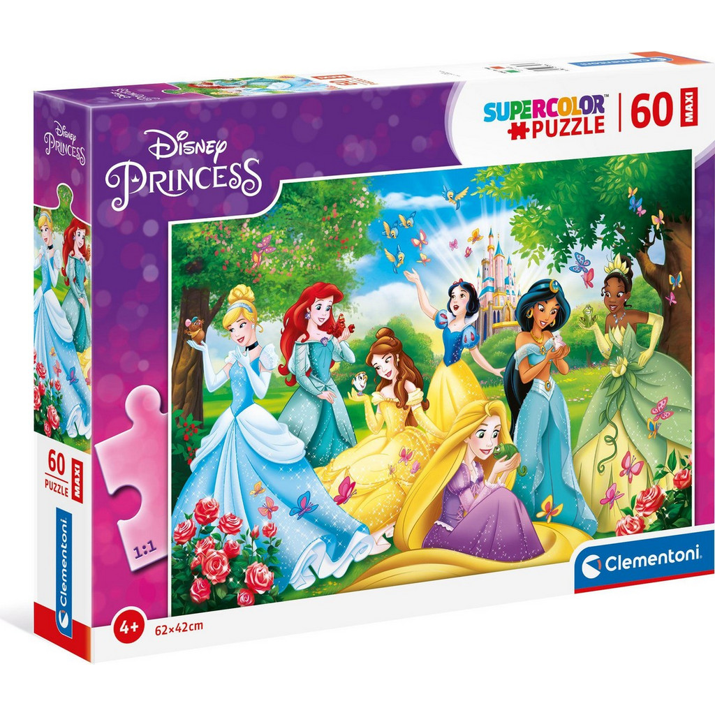 Clementoni Maxi Disney Princess 60pcs | BestPrice.gr