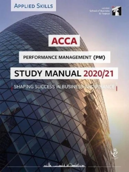 ACCA Performance Management Study Manual 2020-21 | BestPrice.gr