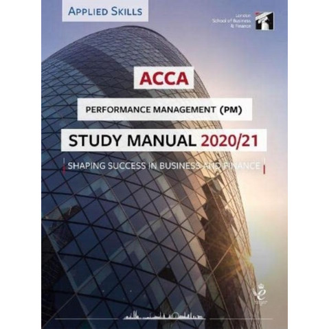 ACCA Performance Management Study Manual 2020-21 | BestPrice.gr