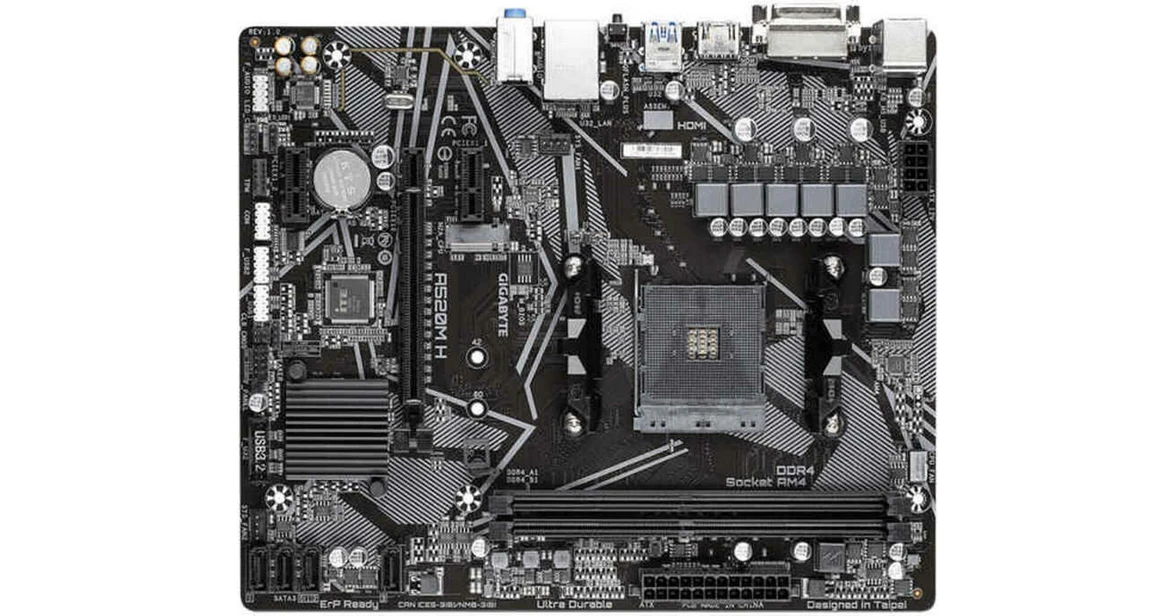 Gigabyte A520M H Motherboard Micro ATX με AMD AM4 Socket | BestPrice.gr
