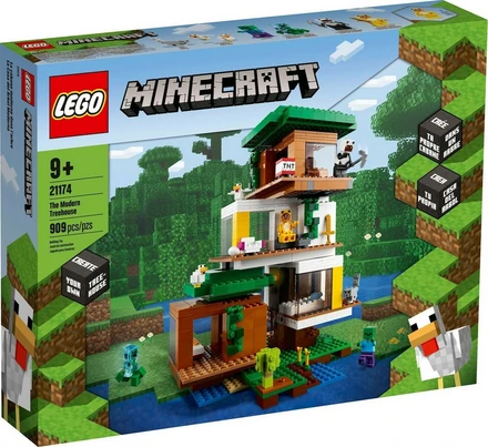 Lego Minecraft The Modern Treehouse για 9+ Ετών 21174 | BestPrice.gr