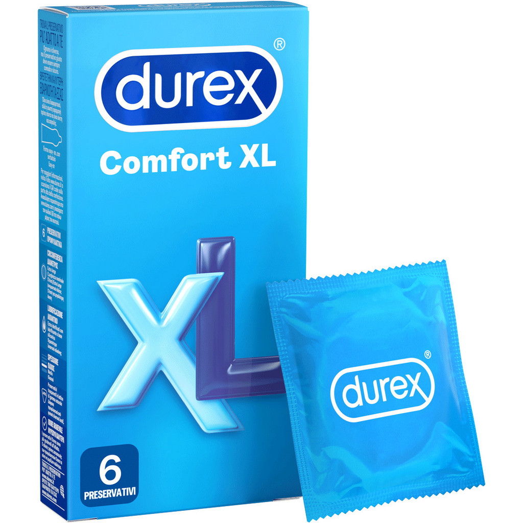 Durex Comfort XL Προφυλακτικά με Λιπαντικό 6τμχ | BestPrice.gr