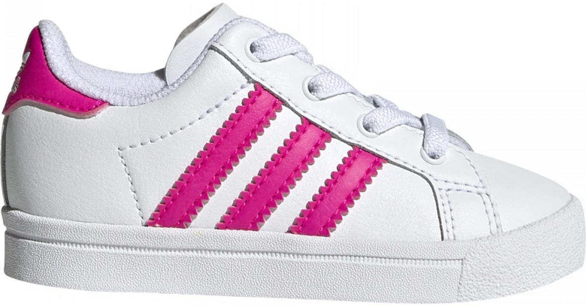 Adidas Coast Star EL Παιδικά Sneakers Λευκά EE7509 | BestPrice.gr