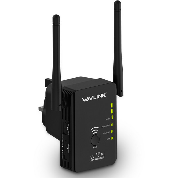 WavLink Aerial S2 Wi-Fi Extender Single Band (2.4GHz) 100Mbps ...