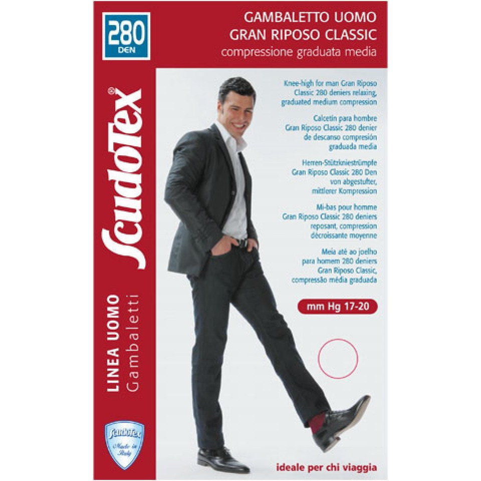 Scudotex Gran Riposo Ανδρικές Κάλτσες Διαβαθμισμένης Συμπίεσης Κάτω ...