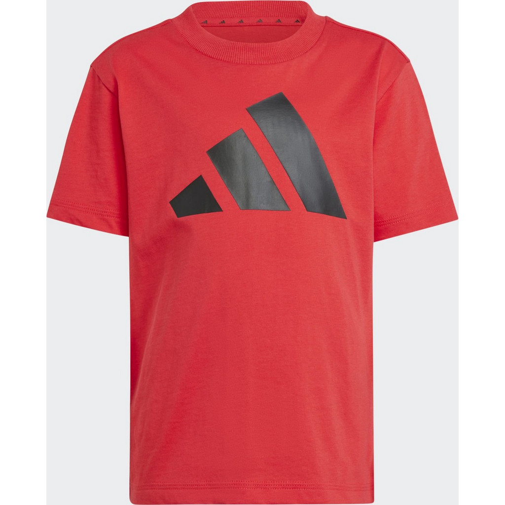 Adidas Essentials Παιδικό T-Shirt Κοντομάνικο Κόκκινο Μαύρο JN8007 | BestPrice.gr