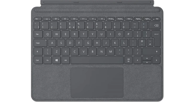Microsoft Surface Go & GO 2 Type Cover Charcoal Grey Ασύρματο ...