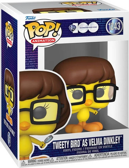 Funko Pop! Animation Warner Bros 100th 1243 Tweety Bird As Velma ...