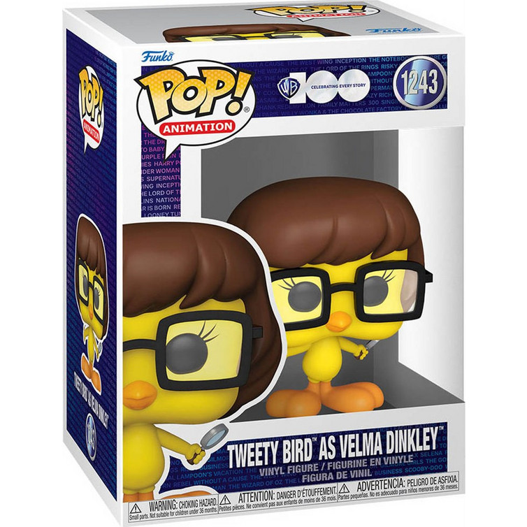 Funko Pop! Animation Warner Bros 100th 1243 Tweety Bird As Velma ...