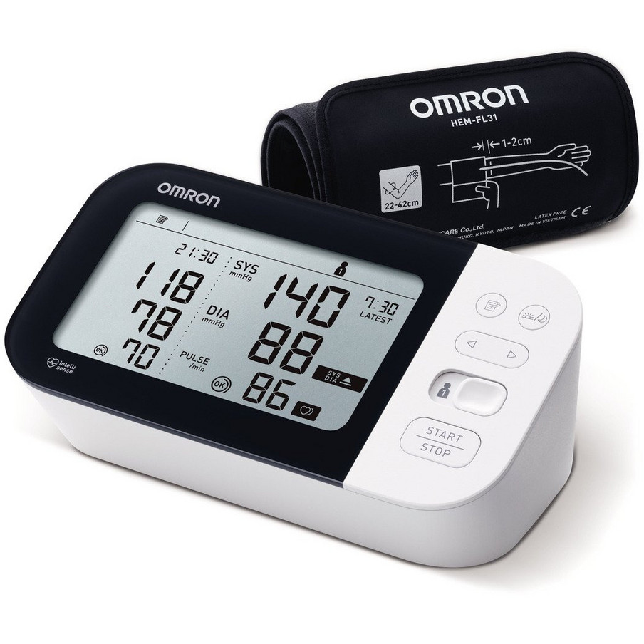 Omron M7 Intelli IT HEM-7361T Ψηφιακό Πιεσόμετρο Μπράτσου με Ένδειξη ...