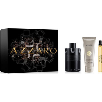 Azzaro The Most Wanted Eau de Parfum 100ml + 10ml + Hair & Body Shampoo ...