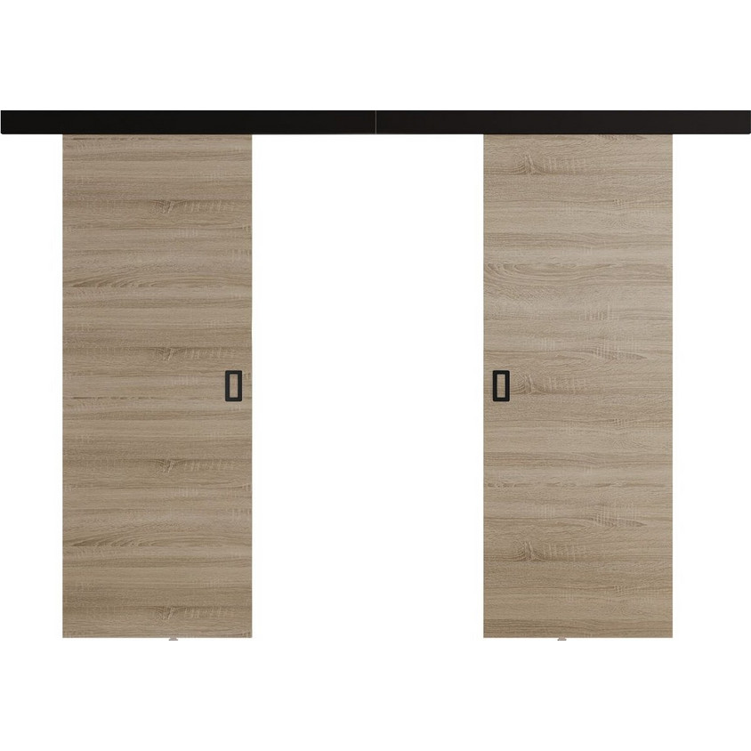 PoliHome Werdi Πόρτα Εσωτερική Συρόμενη Laminate Φυσική 172x205cm WERDI ...
