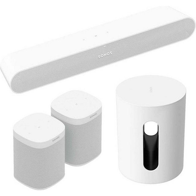 Sonos Ray 5.1 Immersive Set Sonos Ray + 2x Sonos One SL+ Sub Mini Σετ ...
