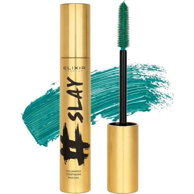 Elixir Slay Green Mascara για Όγκο & Μήκος 12ml | BestPrice.gr