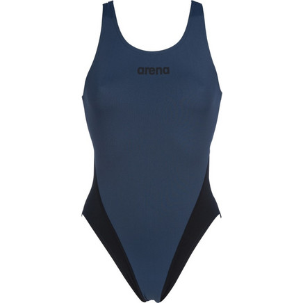 Arena Solid Tech High Αθλητικό Γυναικείο Μαγιό Ολόσωμο Μαύρο 2A241-550 ...