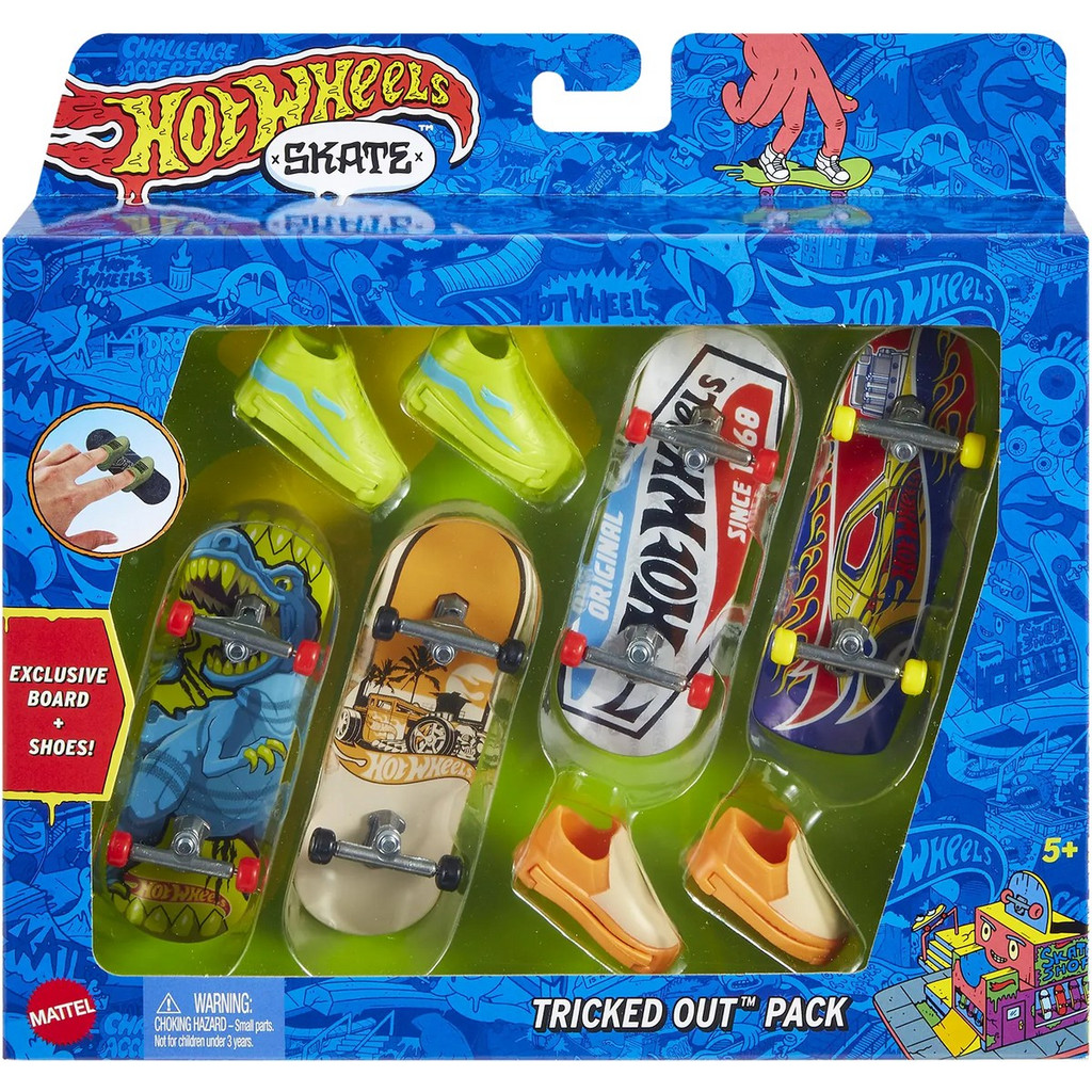 Mattel Hot Wheels Skate Tricked Out Pack HNG72 | BestPrice.gr