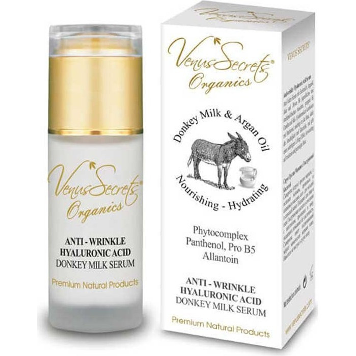 Venus Secrets Olive & Aloe Anti-Wrinkle Hyaluronic Acid Αντιγηραντικό ...