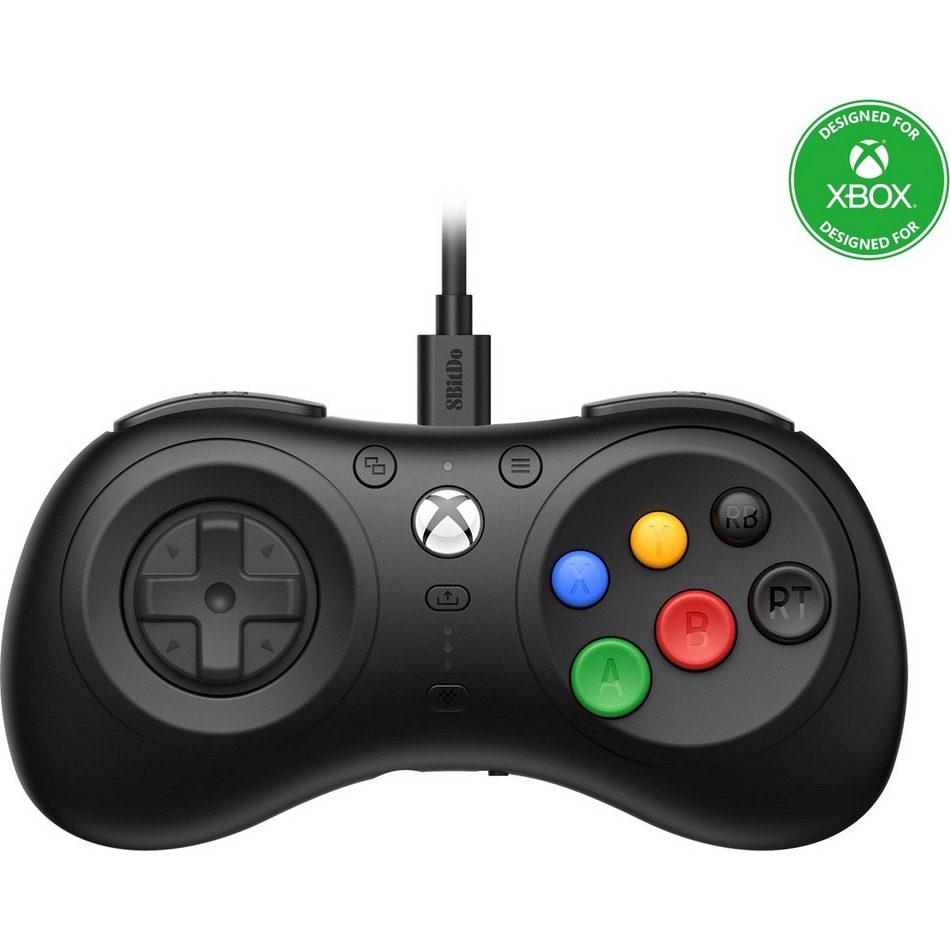 8bitdo M30 Wired Controller PC & Xbox X Black | BestPrice.gr