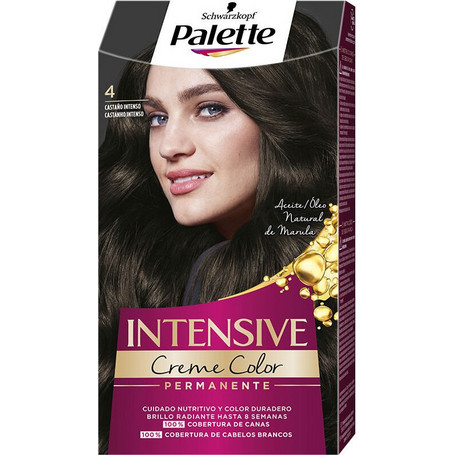 Schwarzkopf Intensive Creme Color 4 Καστανό Μόνιμη Βαφή Μαλλιών ...