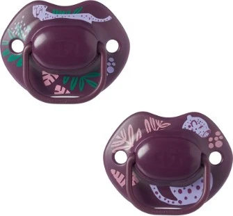 Tommee Tippee Moda Midnight Jungle Ορθοδοντικές Πιπίλες Σιλικόνης 18 ...