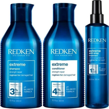 Redken Extreme Σετ Θεραπείας Μαλλιών Conditioner 300ml + Σαμπουάν 300ml ...