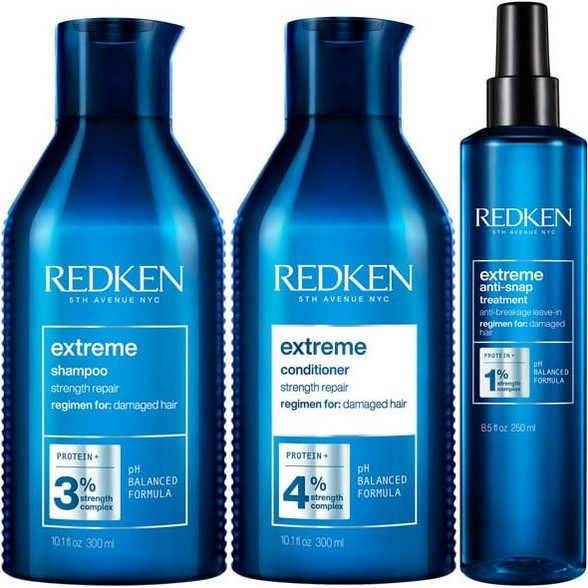 Redken Extreme Σετ Θεραπείας Μαλλιών Conditioner 300ml + Σαμπουάν 300ml ...
