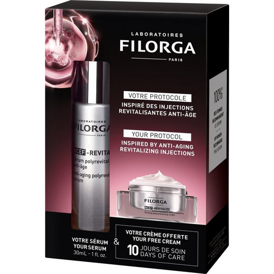 Filorga Ncef-Revitalize Cream 15ml + Serum 30ml | BestPrice.gr