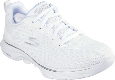 Skechers Go Walk 7 Clear Path Γυναικεία Sneakers Λευκά 125207-WHT ...