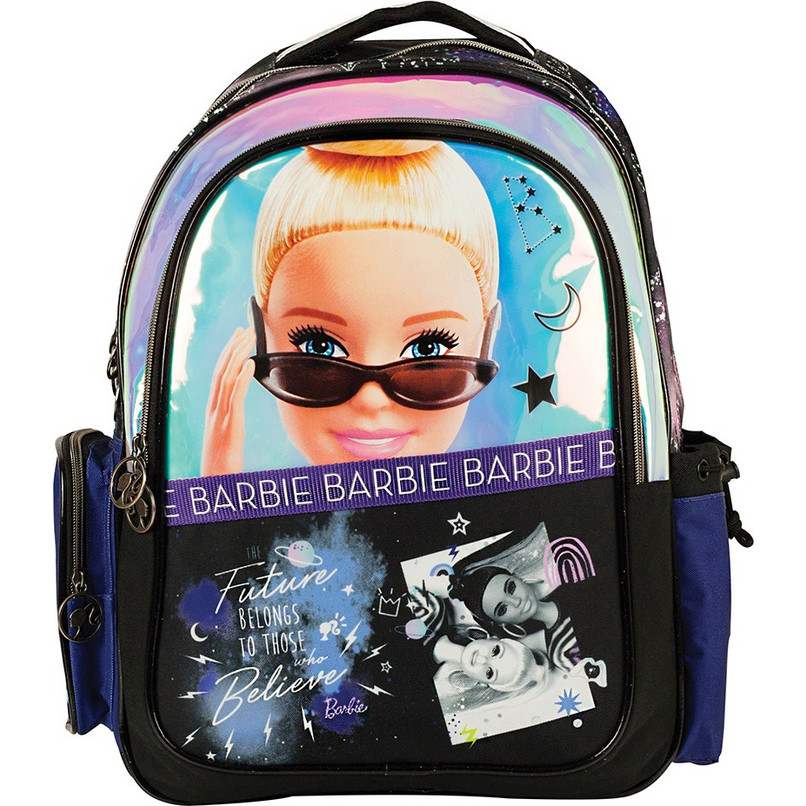 Gim Barbie Among The Stars Σχολική Τσάντα Πλάτης Δημοτικού Πολύχρωμη ...