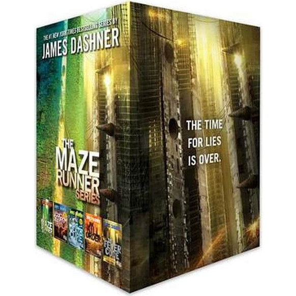 The Maze Runner Series Complete Collection Boxed Set - James Dashner ...