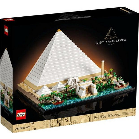 Lego Architecture Great Pyramid of Giza για 18+ Ετών 21058 | BestPrice.gr