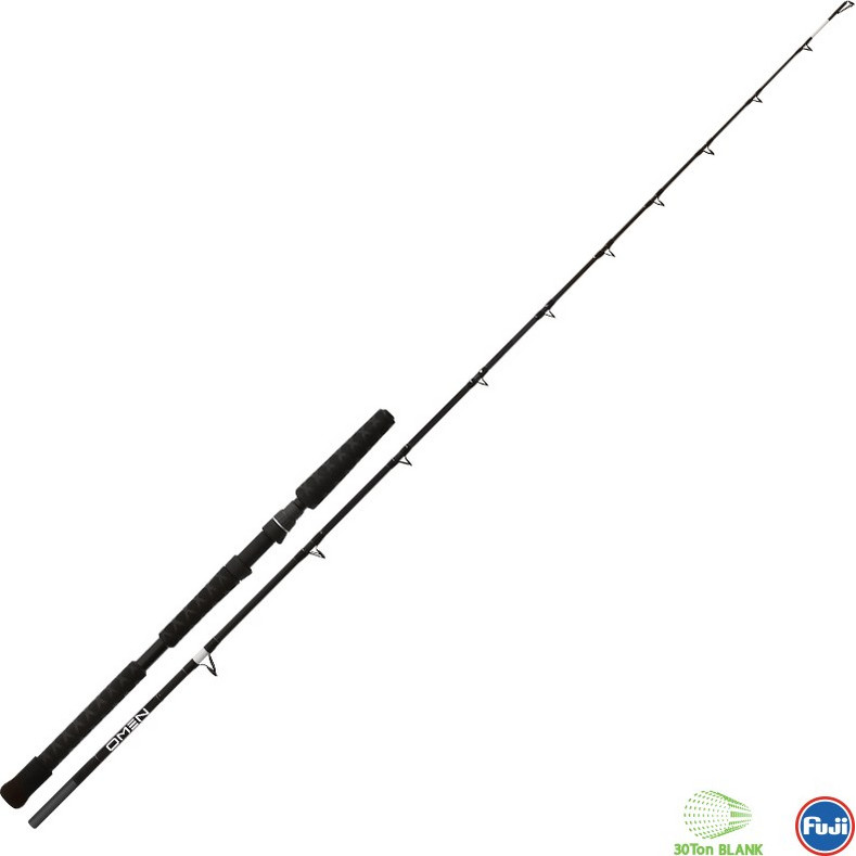 13 Fishing Omen Deep Sea Boat ODS63 15-40lbs Καλάμι Ψαρέματος για ...