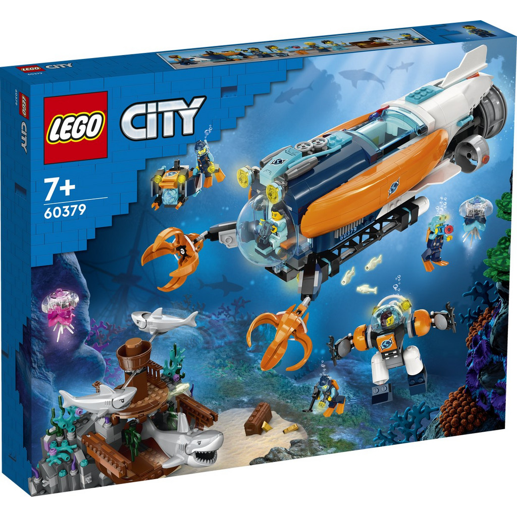 Lego City Exploration Deep-Sea Explorer Submarine για 7+ Ετών 60379 ...