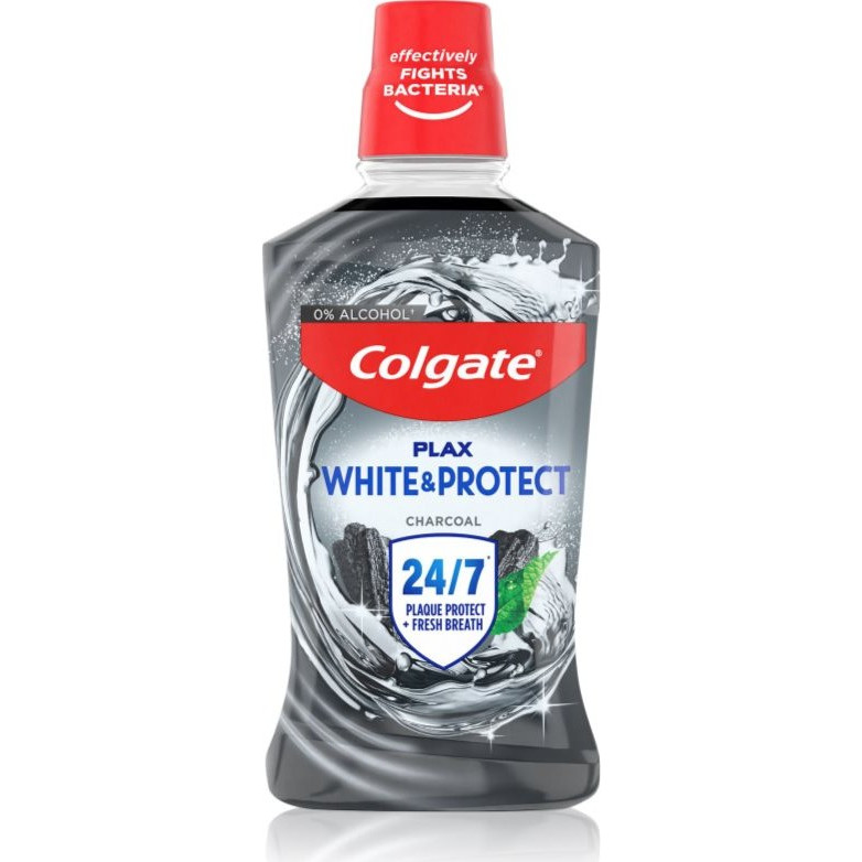 Colgate White & Charcoal Στοματικό Διάλυμα για Λεύκανση 500ml ...