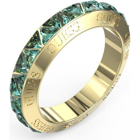 Guess Trinity Γυναικείο Δαχτυλίδι Σειρέ Ολόβερο από Ατσάλι Επιχρυσωμένο ...