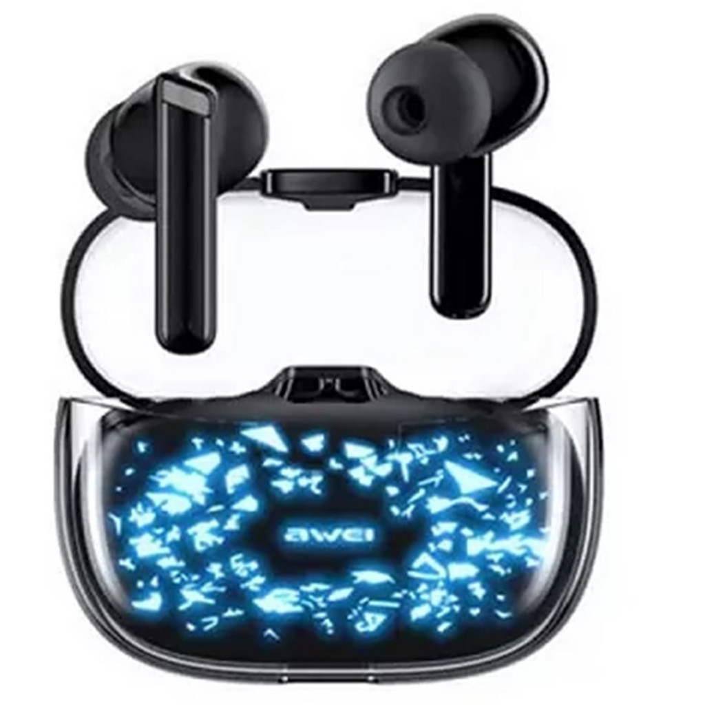 Awei T52 Pro Ακουστικά Bluetooth In Ear Ανθεκτικά στο Νερό Black Blue ...
