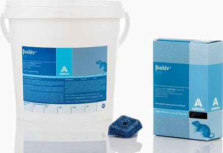 Agroza Νέο Βιολέν Block Ποντικοφάρμακο 3kg | BestPrice.gr