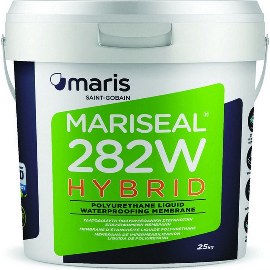 Maris Polymers Mariseal 282W Ελαστομερές Επαλειφόμενο Υβριδικό Μονωτικό ...