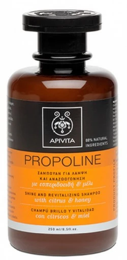 Apivita Propoline Εσπεριδοειδή & Μέλι Φυτικό Σαμπουάν για Ψαλίδα 250ml ...