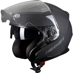 Pilot Hermes SV Special Edition Matt Black Red Κράνος Μηχανής Jet 1400gr | BestPrice.gr