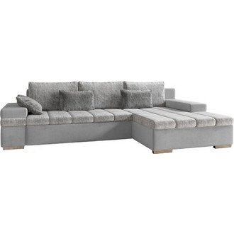 PoliHome Bangkok Τριθέσιος Καναπές Κρεβάτι με Αποθηκευτικό Χώρο Γκρι 310x175x83cm 162765599 ...