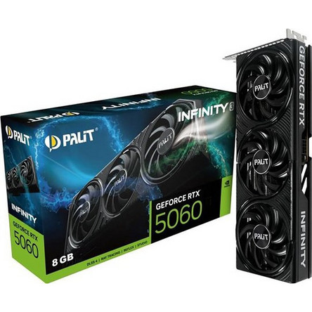 Palit GeForce RTX 5060 8GB GDDR7 Infinity 3 Κάρτα Γραφικών | BestPrice.gr