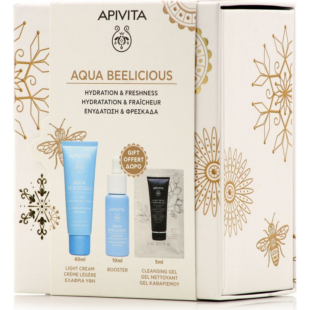 Apivita Aqua Beelicious Light Hydrating Gel 40ml + Booster 10ml ...